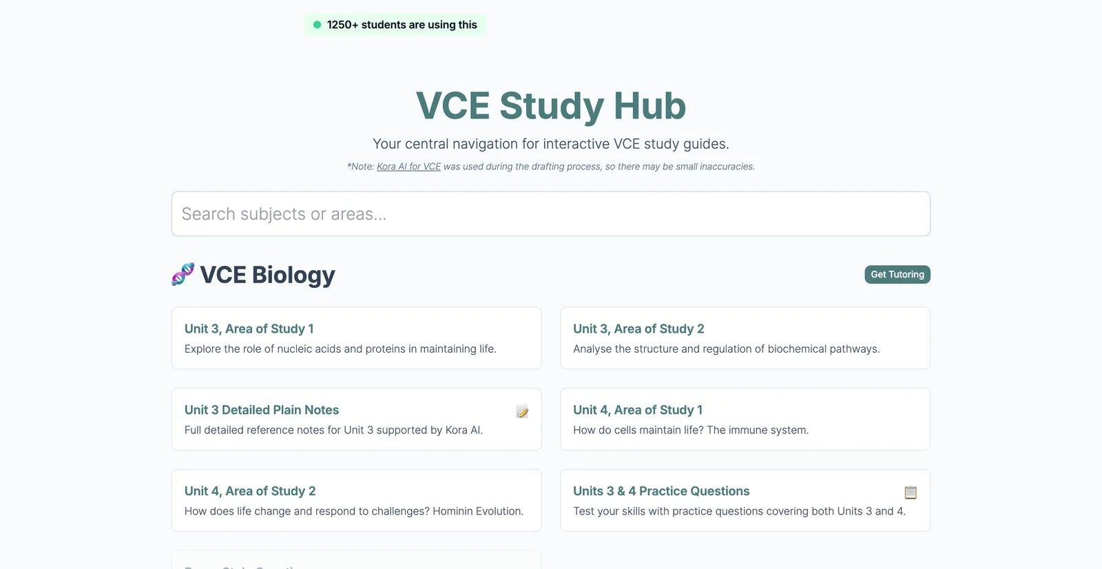 Free VCE Resources for Students | HZ Tutoring