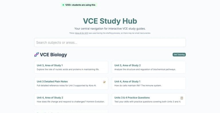 Free VCE Resources for Students | HZ Tutoring